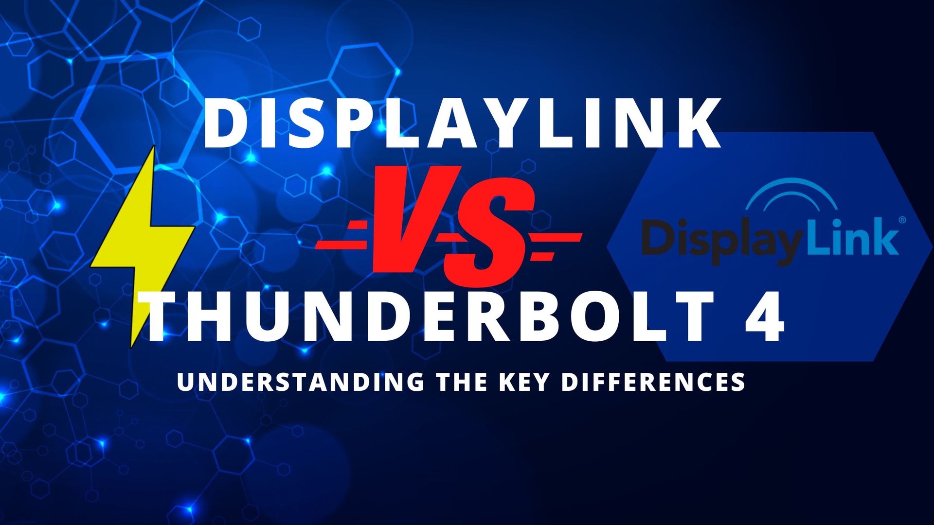 DisplayLink vs Thunderbolt 4: Understanding the Key Differences ...