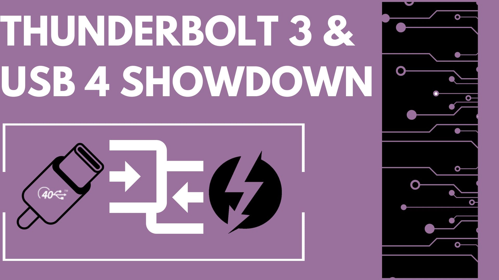 USB4 vs Thunderbolt 3 Showdown: Discover the Ultimate Connectivity Sol ...