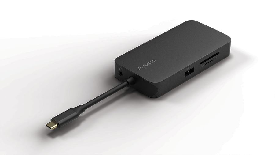 10 Port USB Adapter - DecaHUB - Mulifunction USB-C Adapter – Juiced Systems